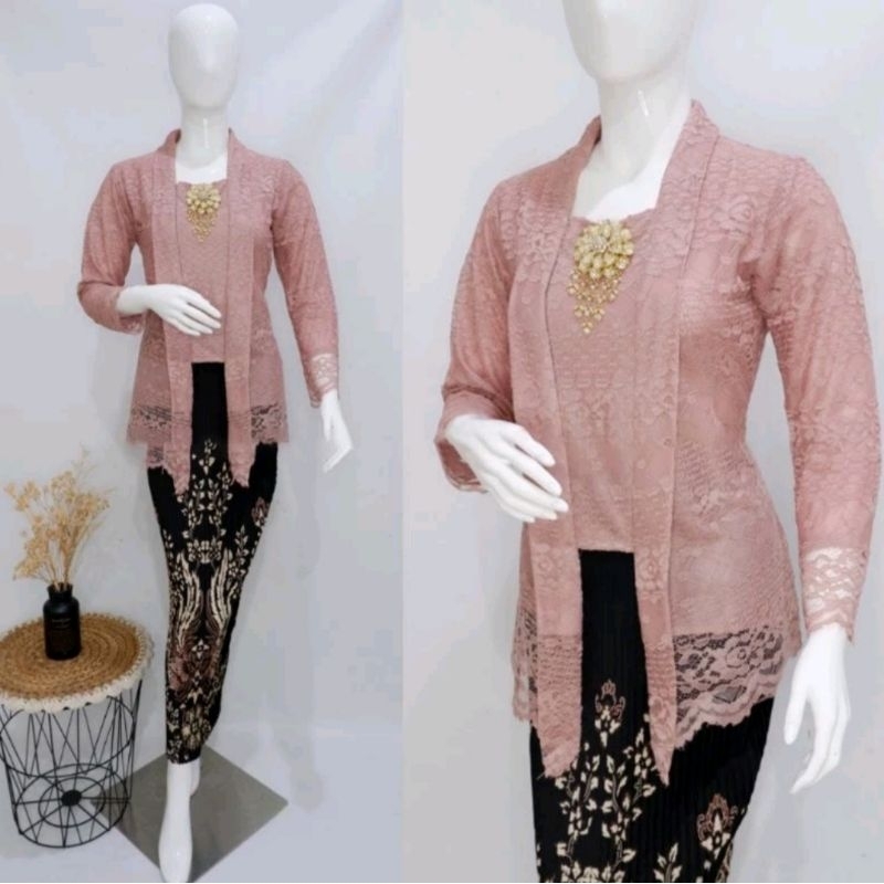 Jual Atasan Kebaya Kutubaru Brokat Modern Aesthetic Terbaru Untuk ...