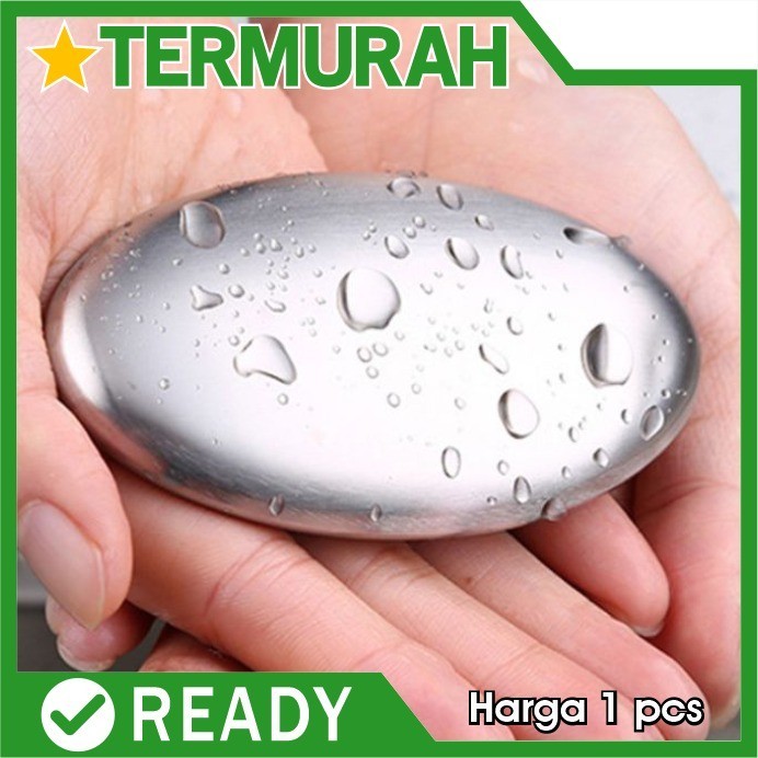 Jual Magic Soap Sabun Cuci tangan Stainless Steel Penghilang Bau Amis ...