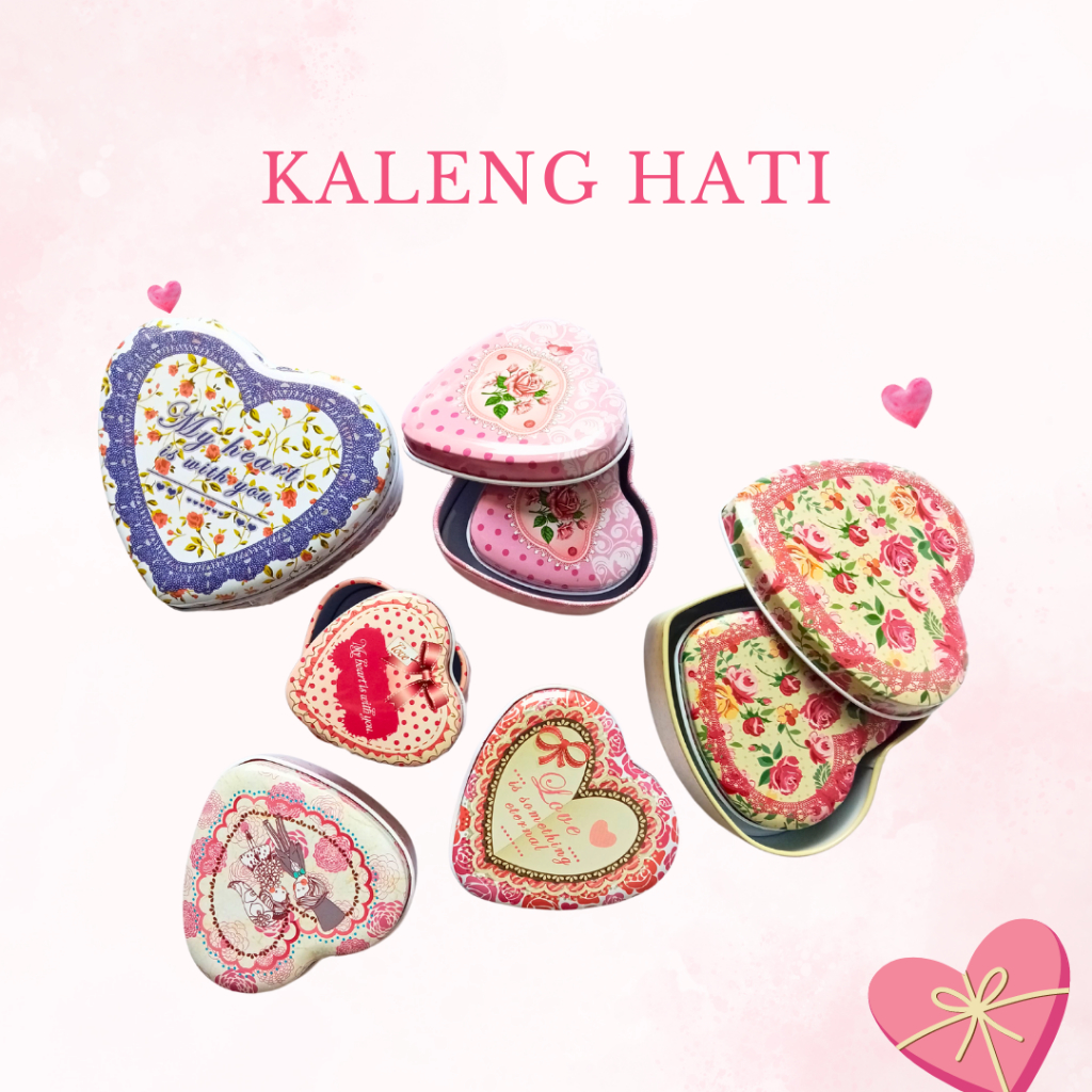 Jual Kaleng Hati Love Tin Box | Shopee Indonesia