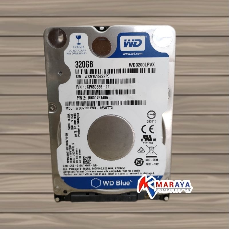 Jual HARDISK INTERNAL LAPTOP/NOTEBOOK,HDD SATA 2,5 INCHI BERGARANSI ...