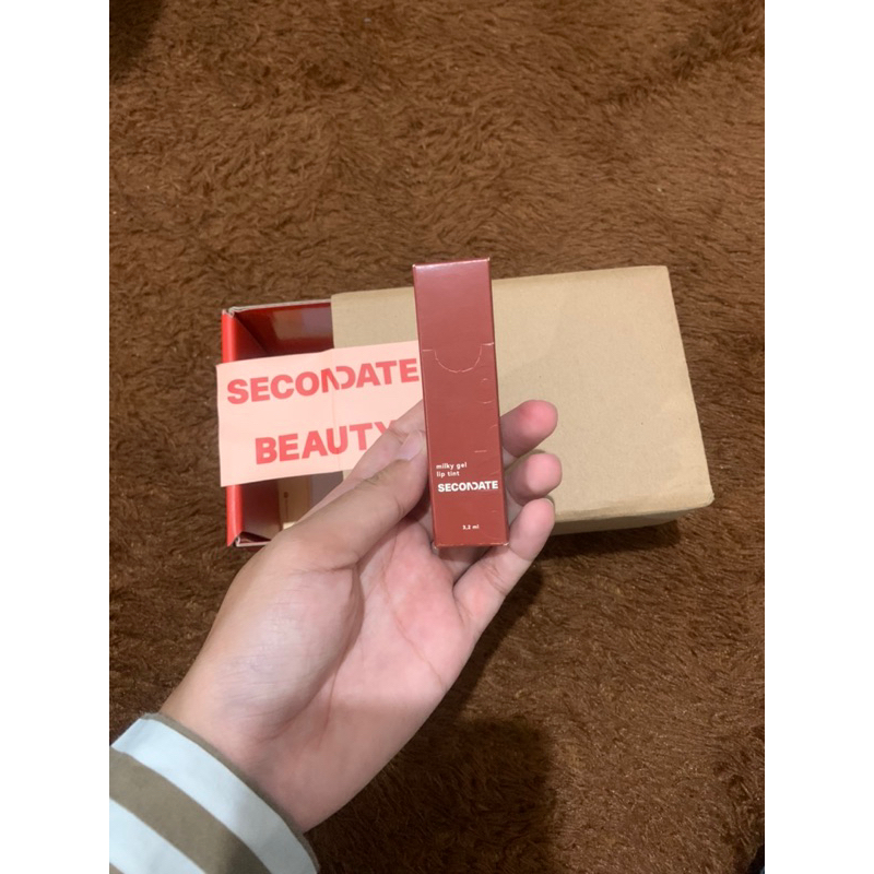 Jual secondate lip tint cafe NEW | Shopee Indonesia
