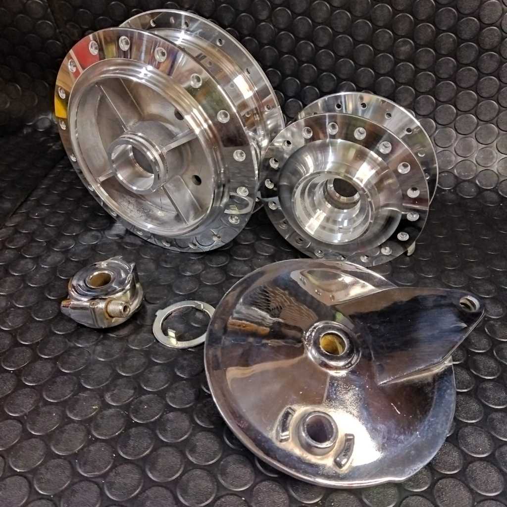 Jual TROMOL RX KING SET DEPAN BELAKANG CROOM PLUS GEAR BOX PLUS PANEL ...