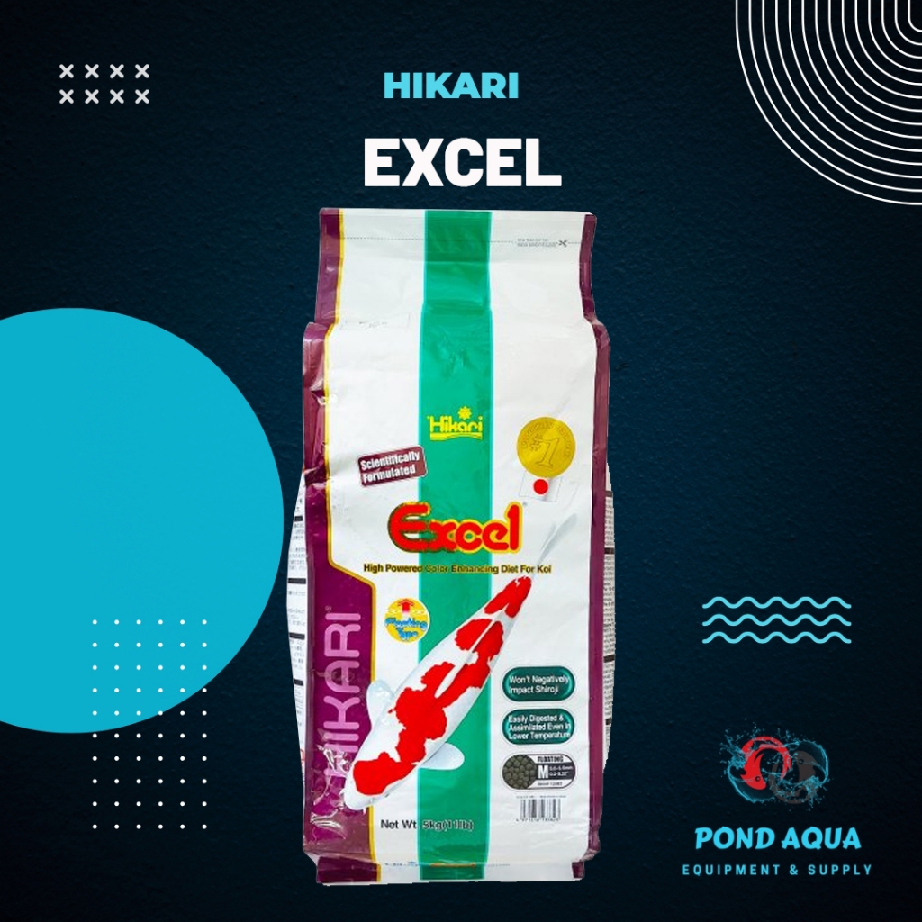 Jual Pakan Hikari Excel Floating Food Makanan Ikan Koi 5kg | Shopee ...