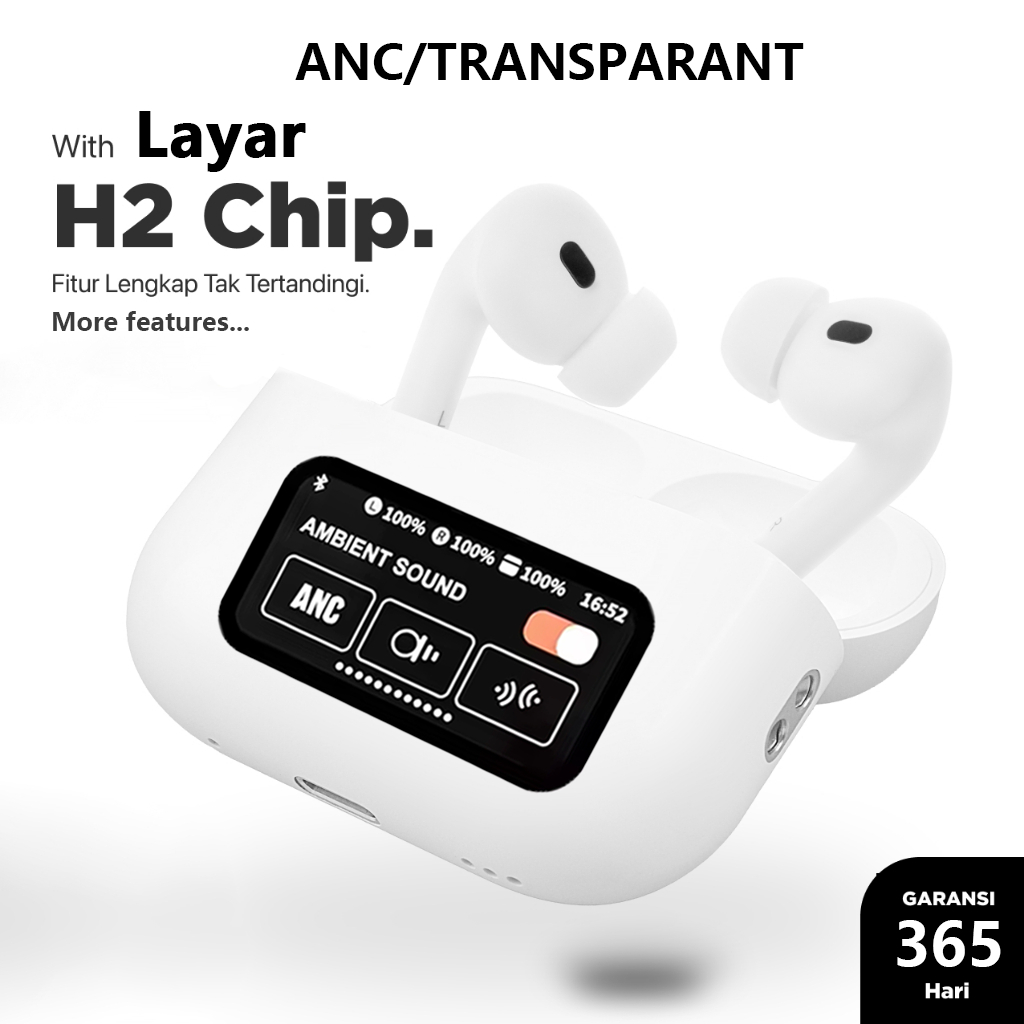 Jual ThePod Layar Pro With Layar Charging Case - Noise Cancelling ...