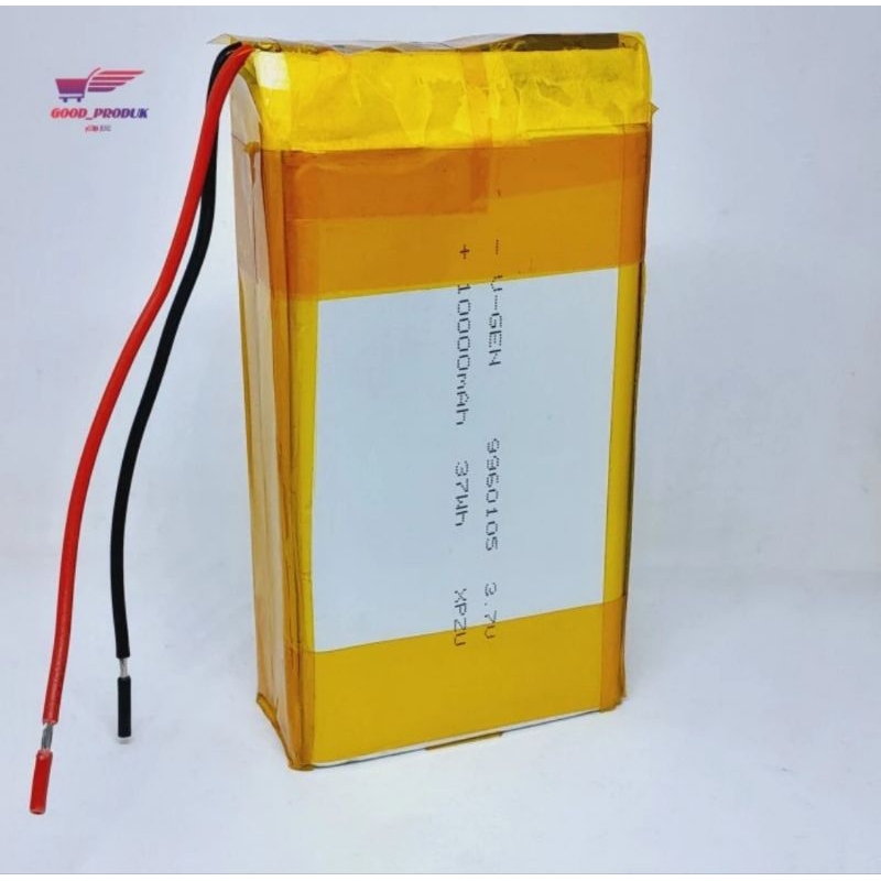 Jual baterai pack 12,6 volt 10Ah/10.000mAh battery lithium polimer 12 ...