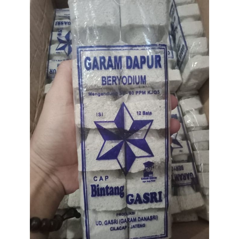 Jual Garam Bata / Garam Kotak / Garam Dapur / Garam Beryodium | Shopee ...