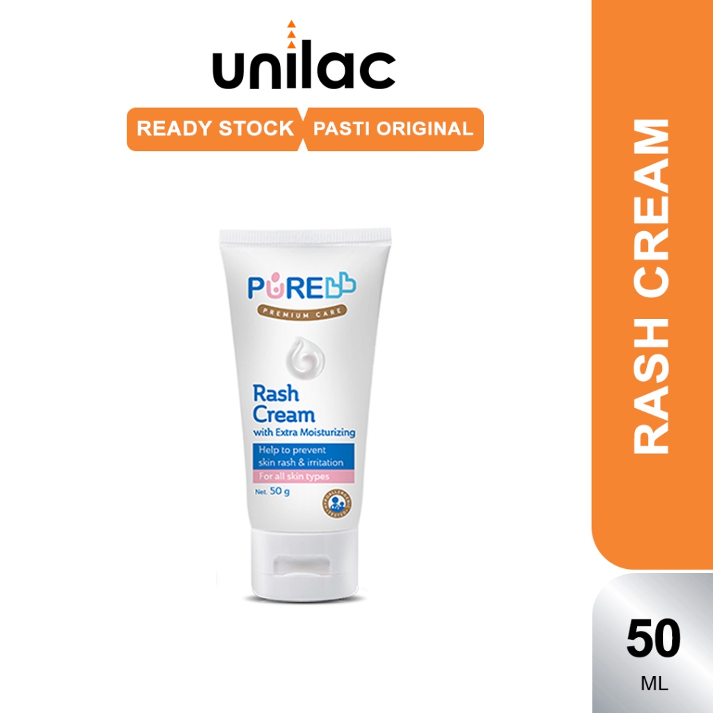 Jual Pure BB Rash Cream 50gr - Krim Ruam Popok Bayi dan Anak Pure Baby ...