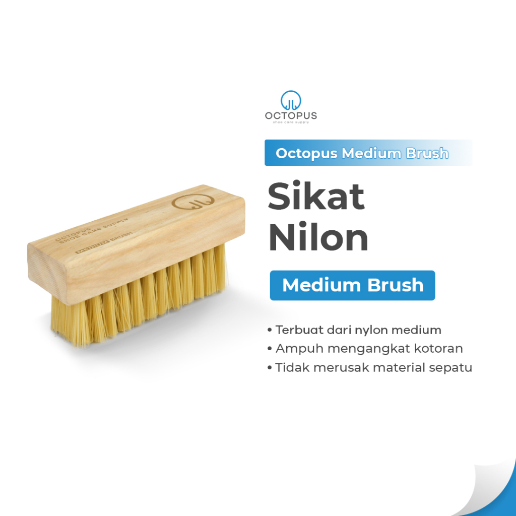 Jual Octopus Shoe Cleaner Sikat Sepatu Anti Rontok Standard Brush ...