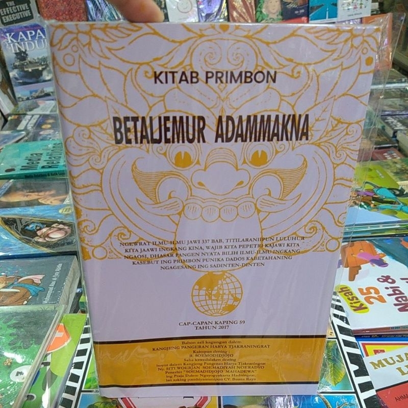 Jual Buku Baru dan Original. Kitab Primbon Betaljemur Adammakna ...