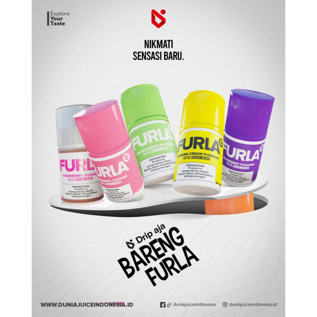 Jual LIQUID FURLA SERIES 60ML DJI | Shopee Indonesia