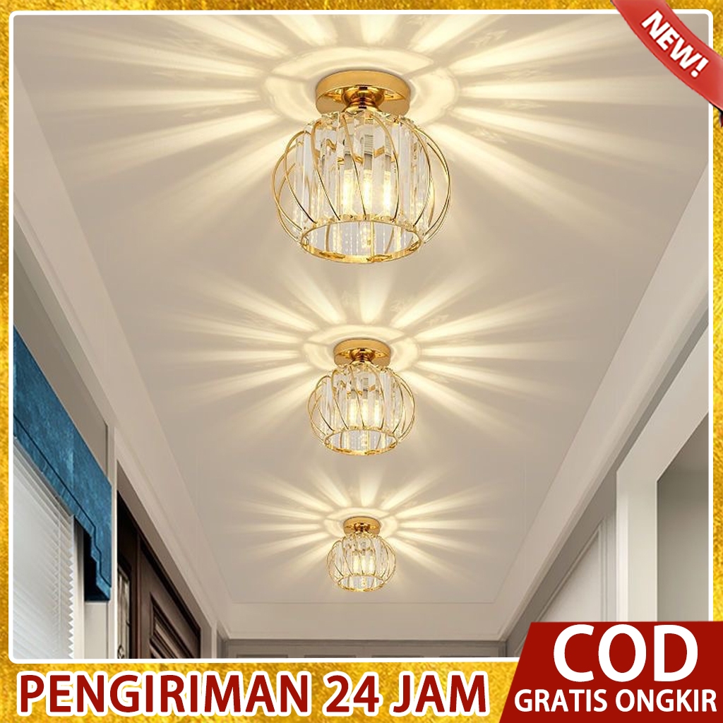 Jual Lampu koridor / Lampu langit-langit / Lampu kristal / Lampu putih ...