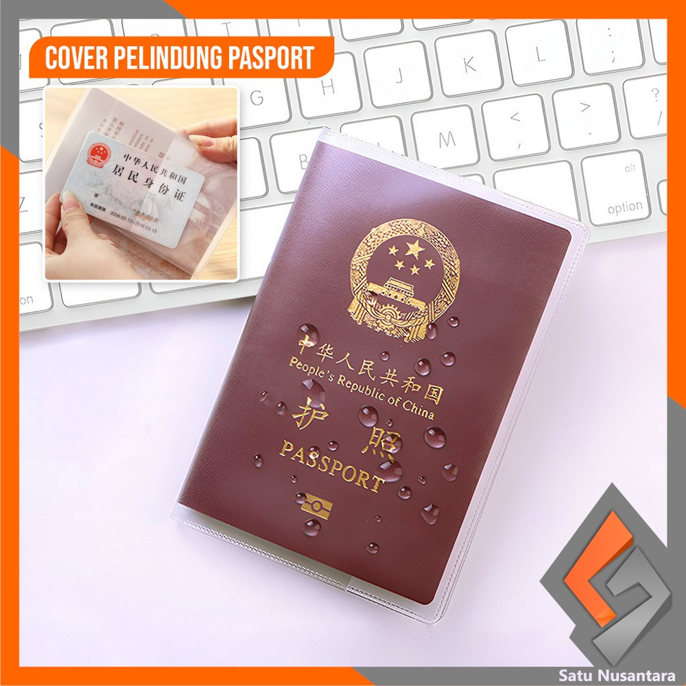 Jual SN-C1060 Sampul Passport Transparan Sampul Buku Nikah Cover ...