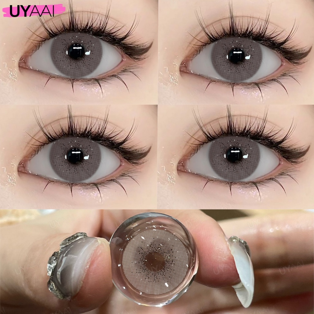 Jual UYAAI SOFTLENS Ocean Gray LENSA Contact Lenses 14.2mm 6 Months ...