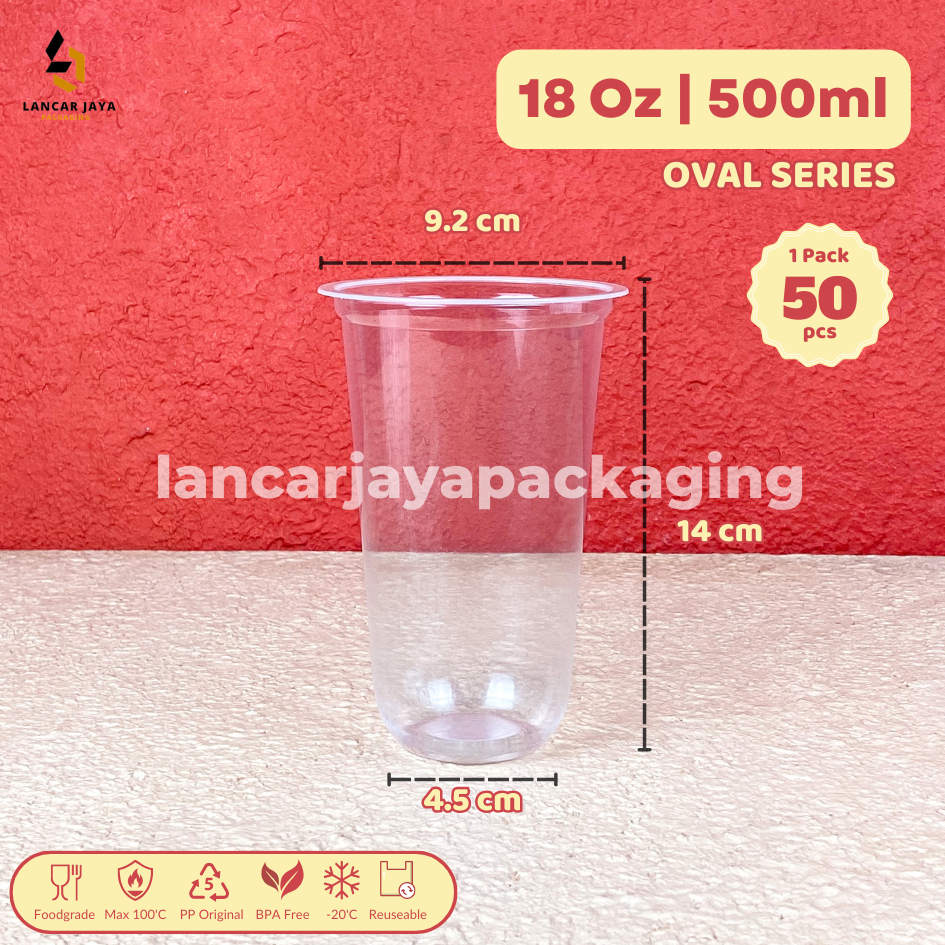 Jual Gelas Plastik Es Teh Jus Pop Ice Cup Minuman Dingin 8 10 12 14 16 ...