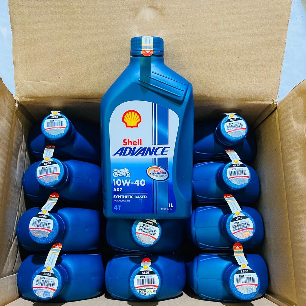 Jual Oli motor shell ax7 4t 1liter | Shopee Indonesia