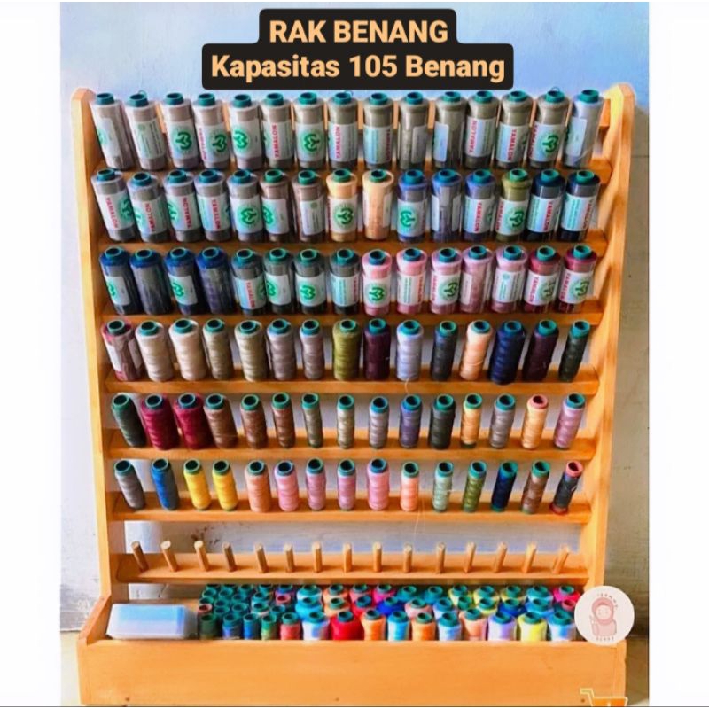 Jual Rak benang jahit 105stik / Tempat penyimpanan benang | Shopee ...