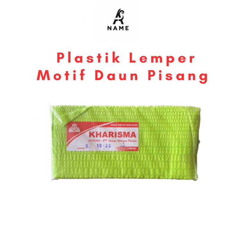 Jual [100 lembar] Plastik Bungkus Lemper/ Plastik Lemper kharisma ...