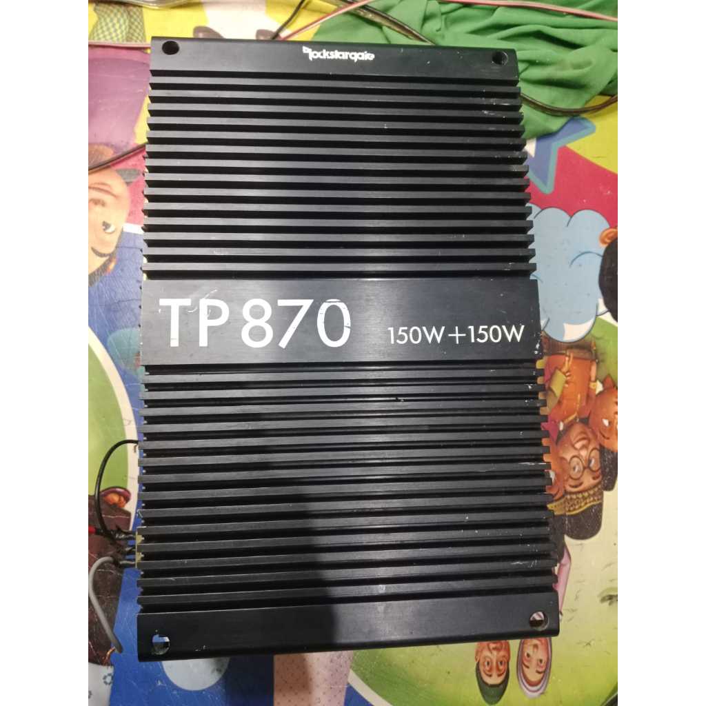 Jual Power Mobil ROCKSTARGATE TP870 4 Channel. Kondisi bekas Normal ...
