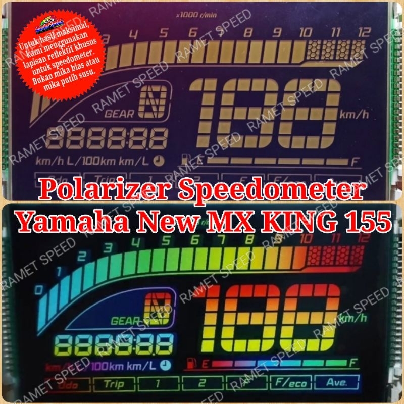 Jual Polarizer speedometer New MX King 155 polaris speedometer new mx ...