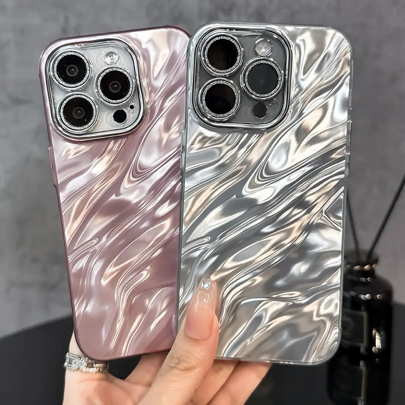 Jual Silk Pattern Wrinkle Case - Softcase / Casing HP For IPHONE 11 12 ...