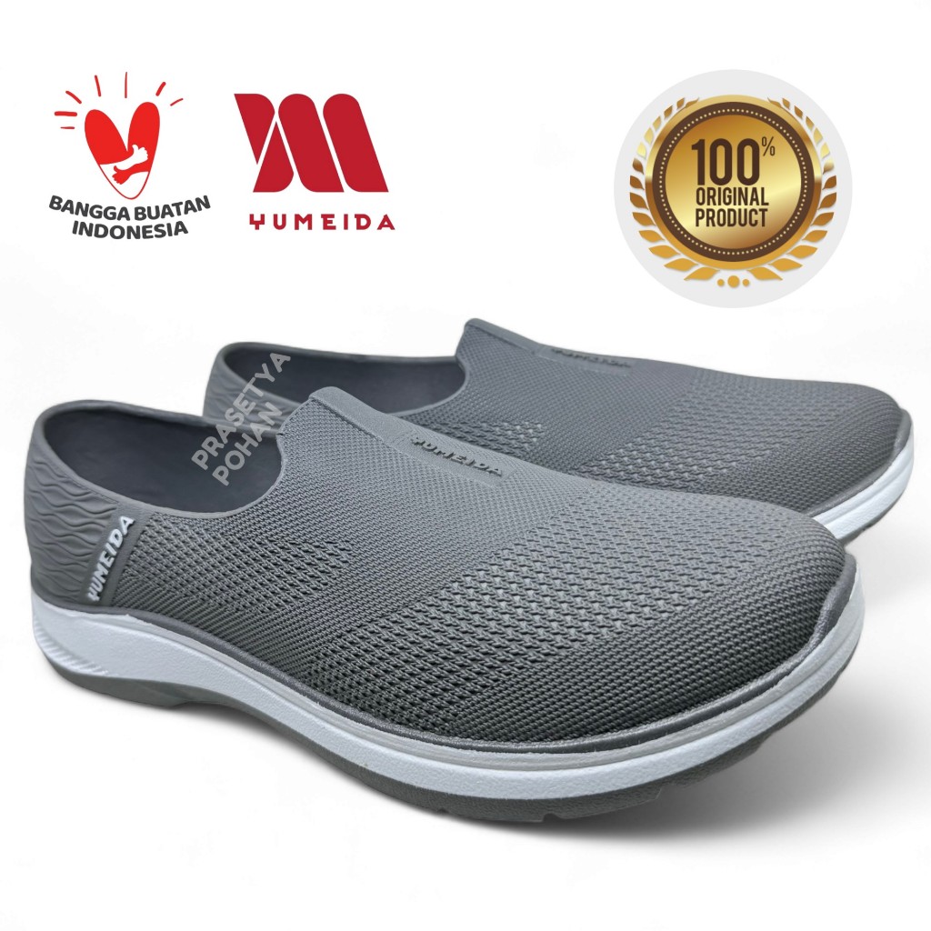 Jual Sepatu Karet Pria YUMEIDA Original - Sepatu Kerja Pria Tahan Air ...