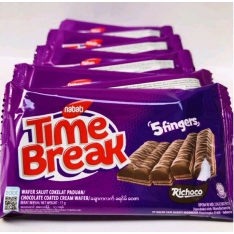 Jual Time Break Nabati Coated Wafer Rasa Korean Goguma | Shopee Indonesia