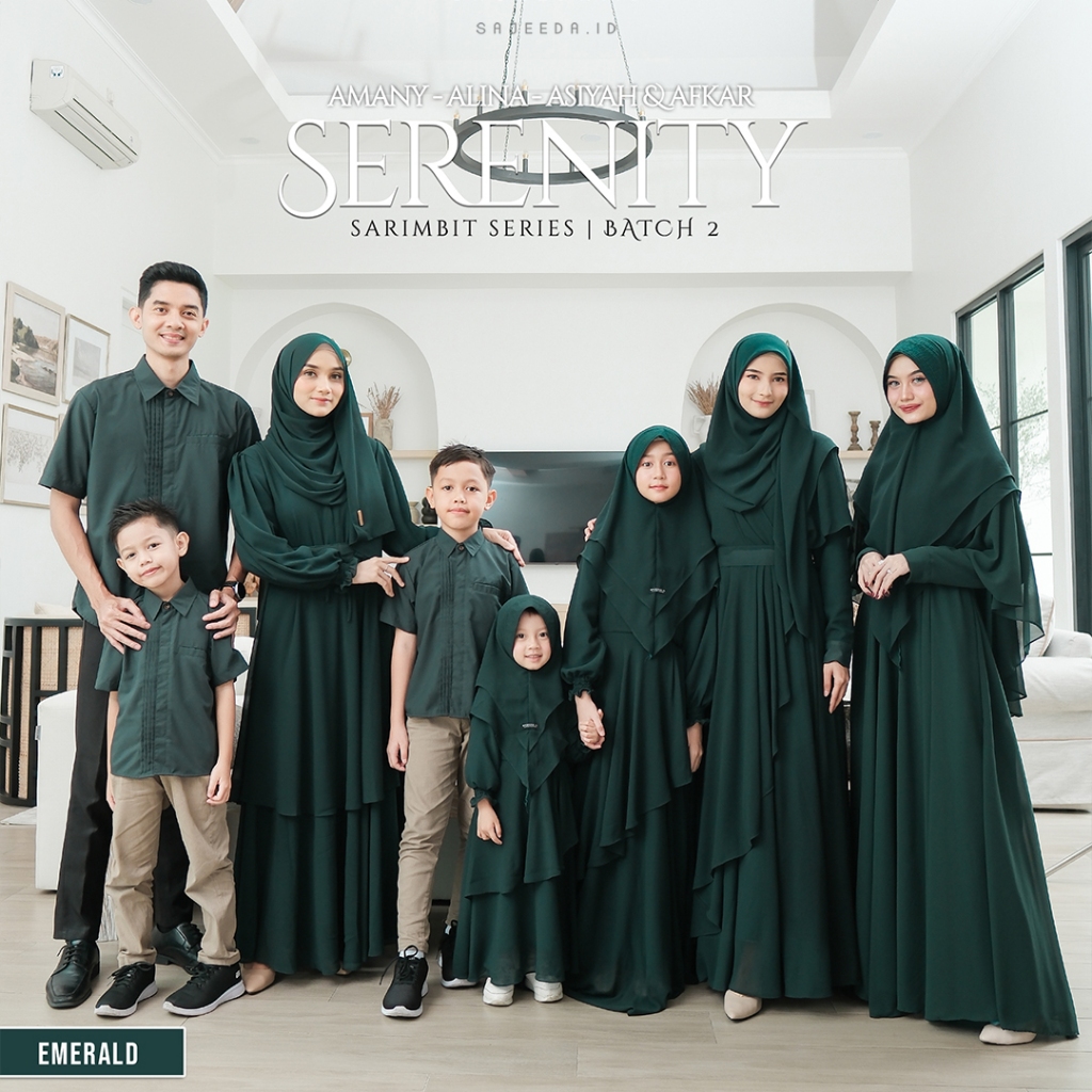 Jual SERENITY SERIES - EMERALD - SAJEEDA | Shopee Indonesia