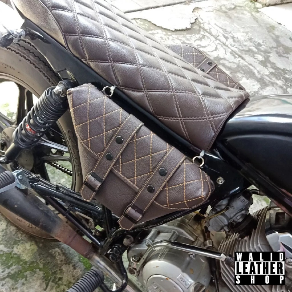 Jual SIDE BAG MOTOR CLASSIC / PNP / JAPSTYLE / BRITISH STYLE / CAFE ...