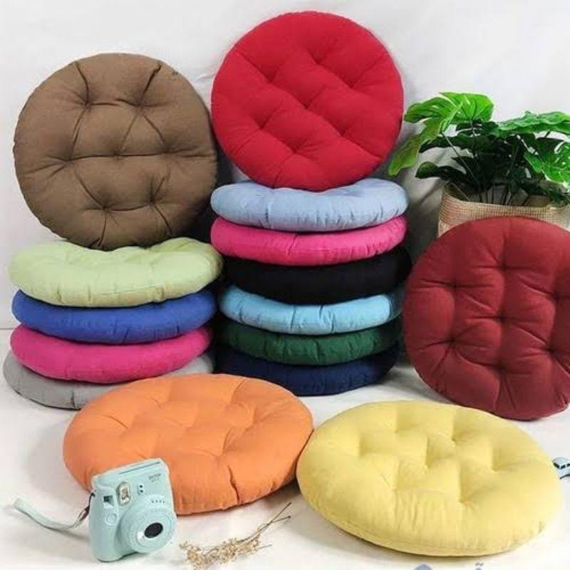 Jual BANTAL DUDUK BULAT BAHAN PREMIUM UKURAN 40CM ALAS DUDUK ANAK ...