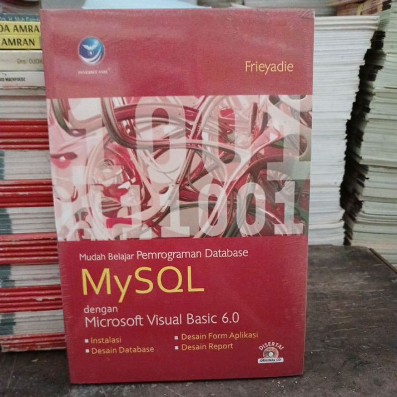 Jual Mudah belajar pemrograman database MySQL dengan Microsoft Visual ...