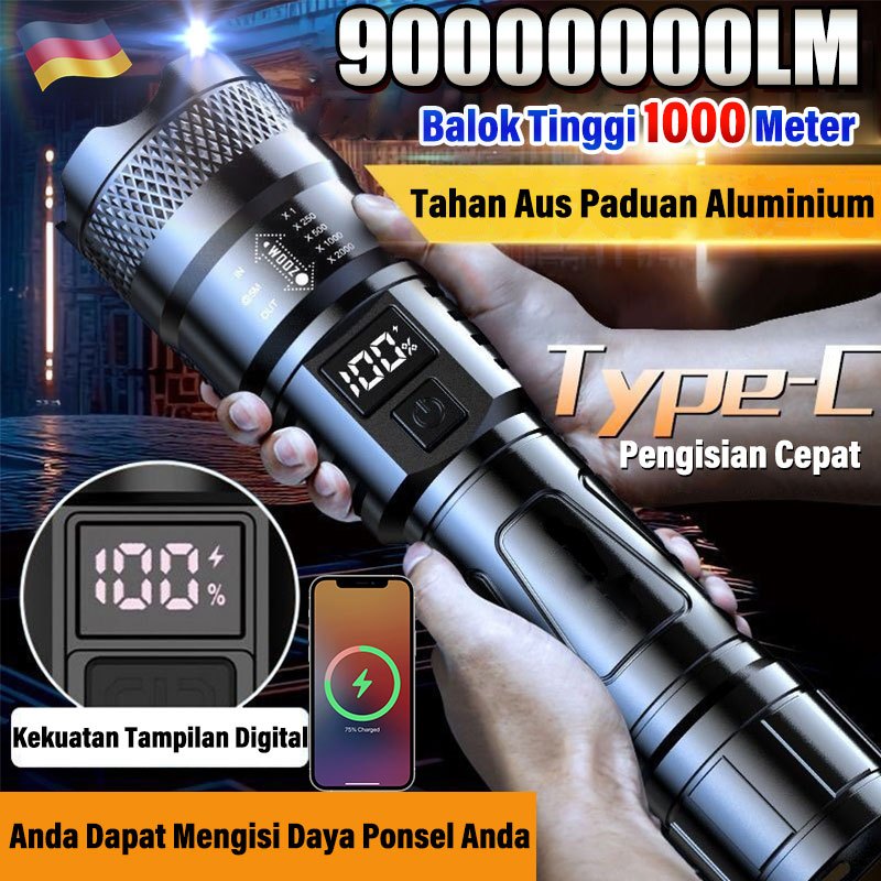 Jual Yang paling terang di seluruh jaringan senter kepala tahan lama 99 jam Sangat terang senter ...