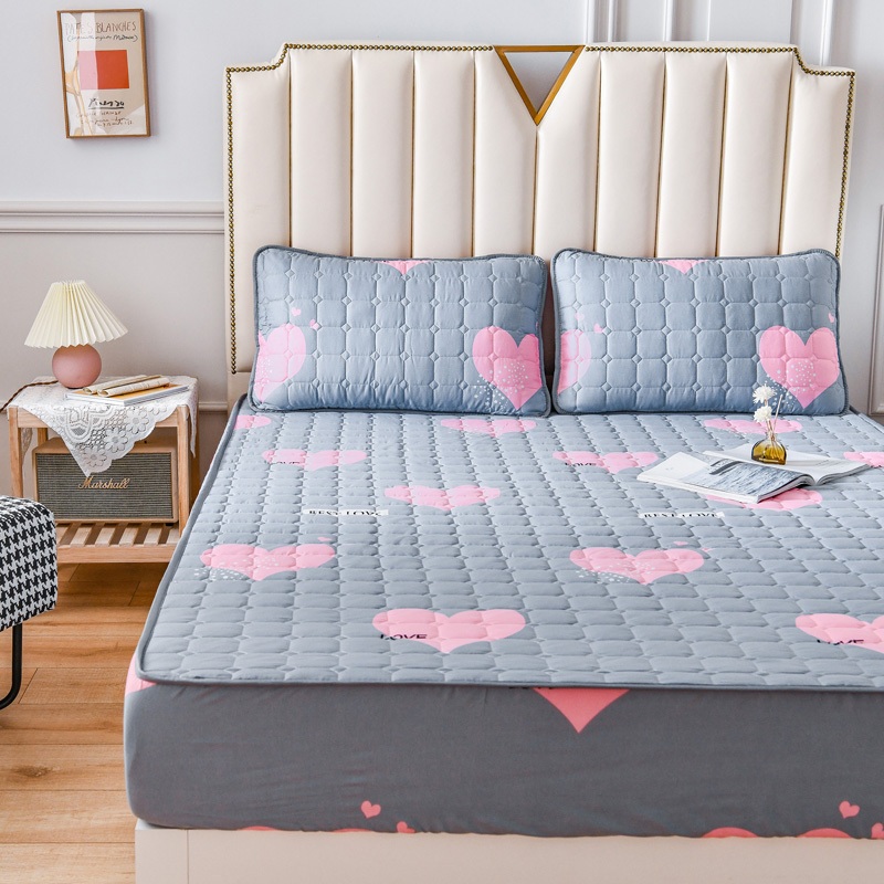 Jual Waterproof Matras Protector Pelindung Kasur Topper Kasur Busa ...