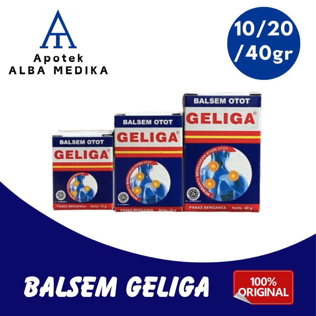 Jual BALSEM GELIGA | Balsem Otot Pereda Nyeri / Pegal Pegal / Pegel ...
