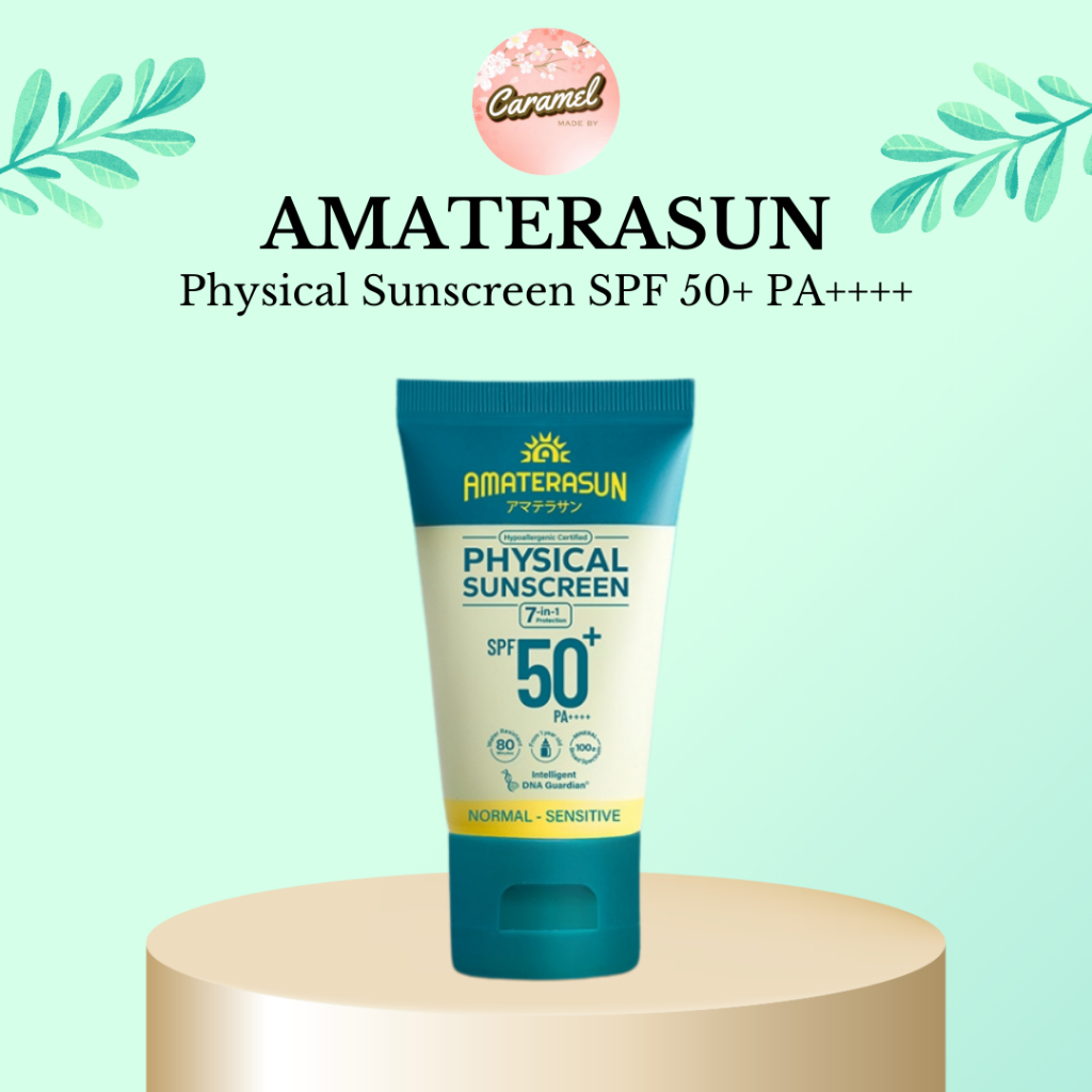 Jual AMATERASUN Physical Sunscreen SPF 50+ PA++++ | Shopee Indonesia