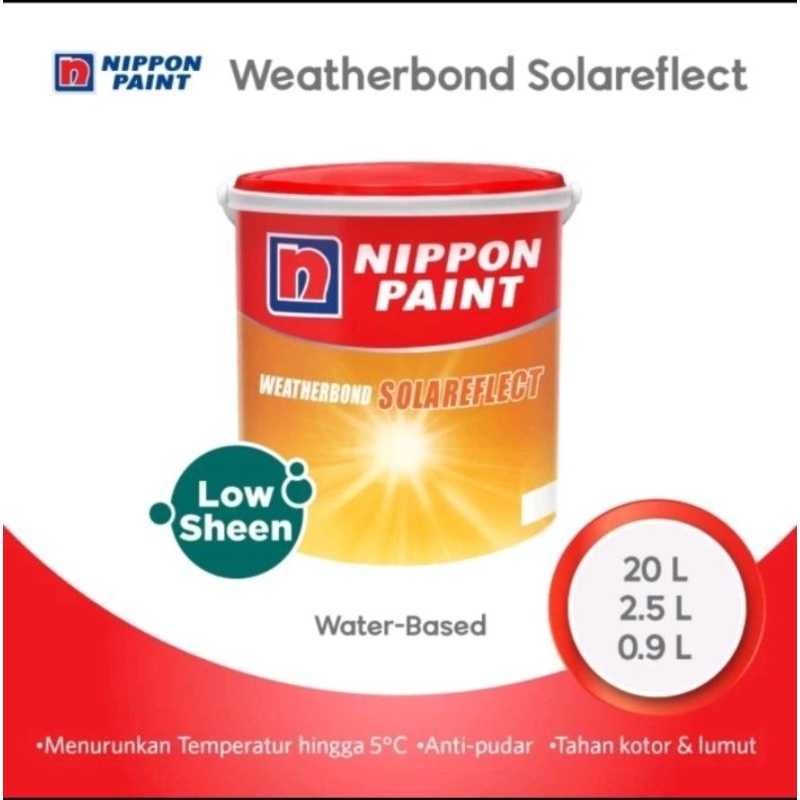 Jual NIPPON PAINT-WEATHERBOND SOLAREFLECT-2,5LTR-TINTING-CAT EKSTERIOR ...