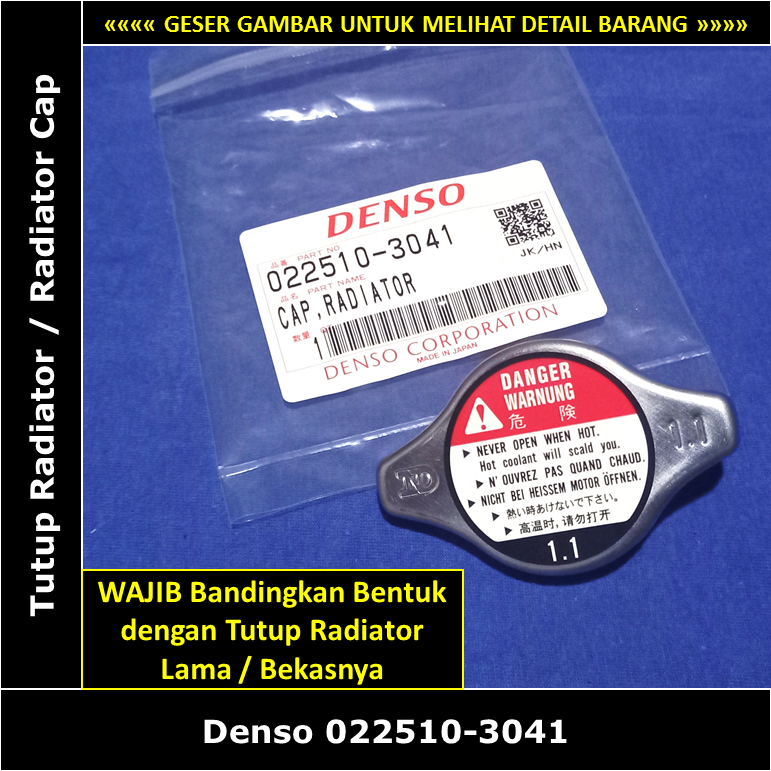 Jual Tutup Radiator Honda Brio / Brio Satya 1200 cc 2013-2018 Denso ...
