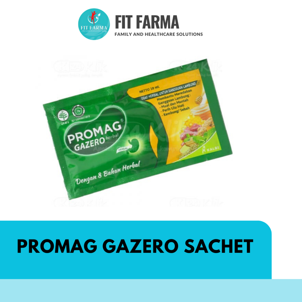 Jual Promag Gazero Herbal Harga per Sachet Untuk Gangguan Lambung ...