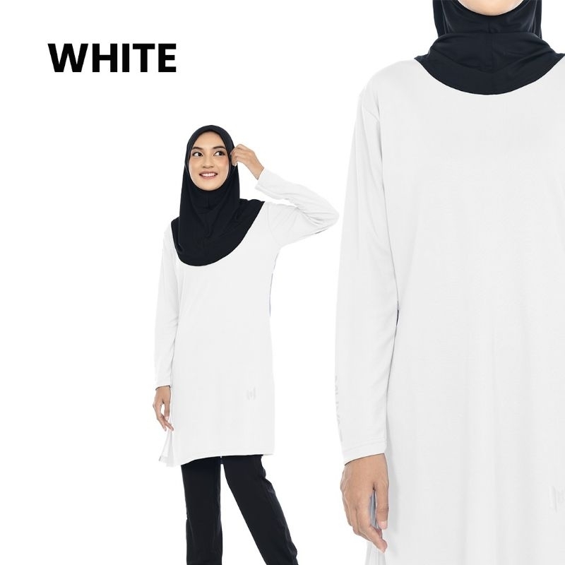 Jual Muvaz Kirana Jersey- Kaos Olahraga Muslimah Tunik | Shopee Indonesia