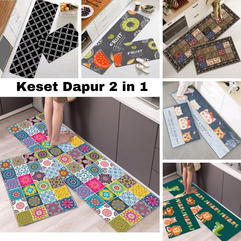 Jual MARKAS HL0466 Keset Dapur 2 in 1 Panjang dan Pendek 40 x 120 cm ...