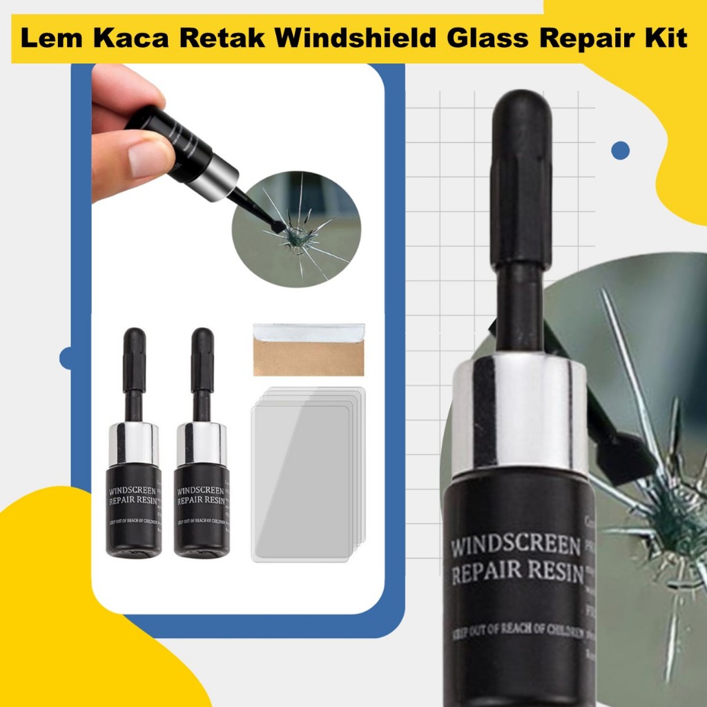 Jual Lem Kaca Retak Mobil Retak Panjang Biasa Kaca Layar Lcd Hp Aquarium Pecah Serba Guna ...