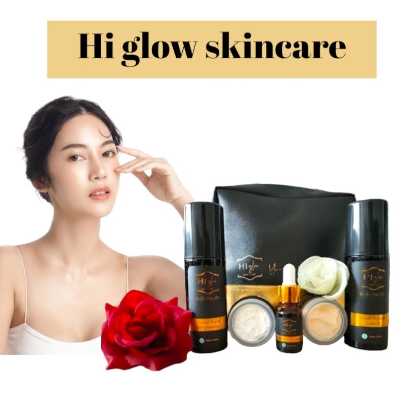 Jual Hi Glow Skincare Original Night Glow Remove Spot Acne Dark Spot ...