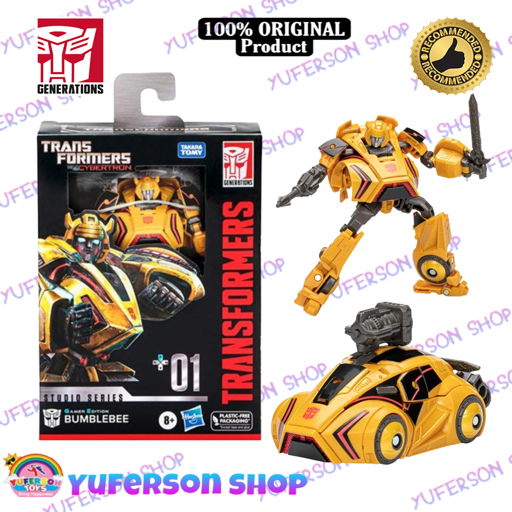 Jual Transformers Studio Series Deluxe 01 Gamer Edition Bumblebee ...