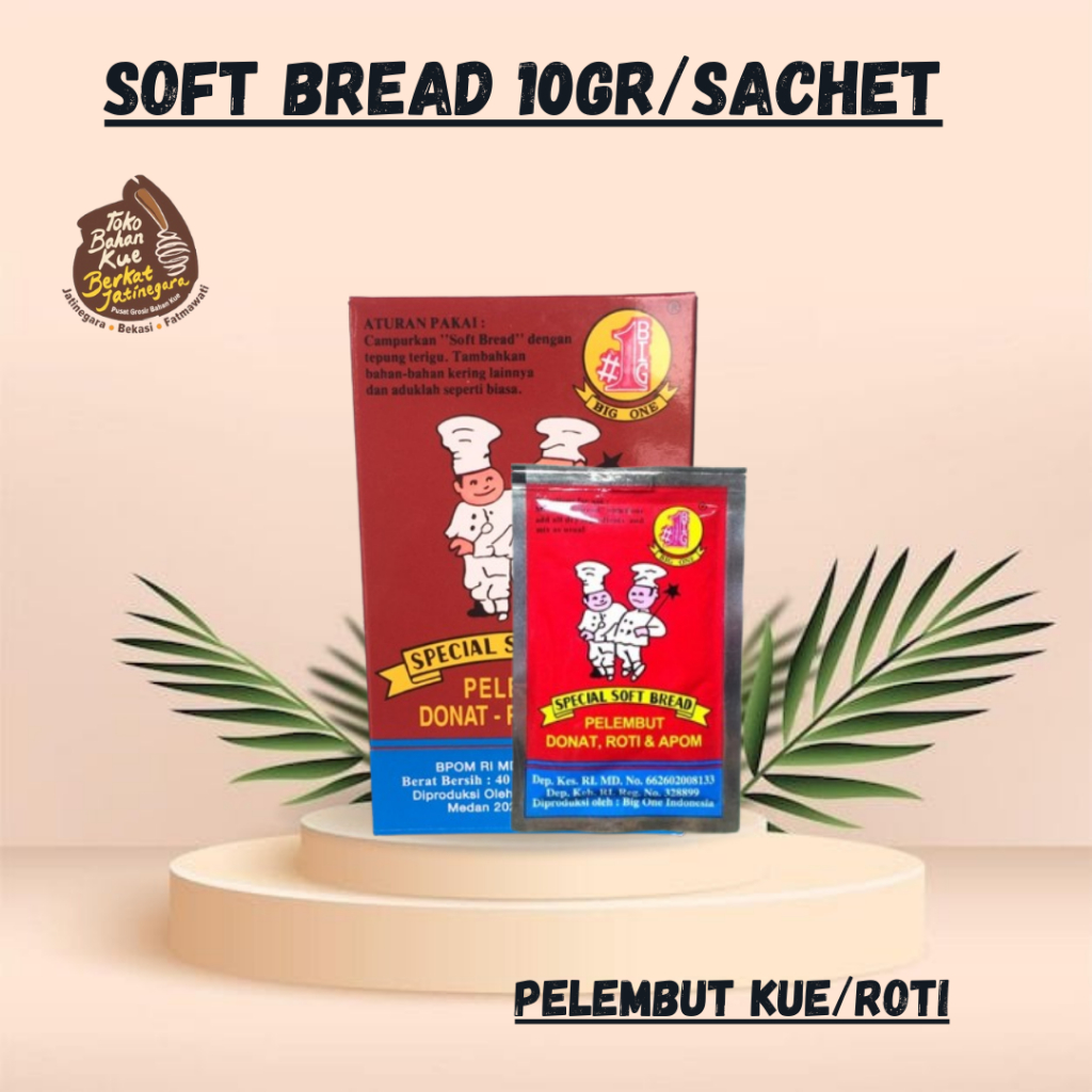 Jual SOFT BREAD RAGI ROTI 10 GR / PENGEMBANG ROTI / RAGI | Shopee Indonesia