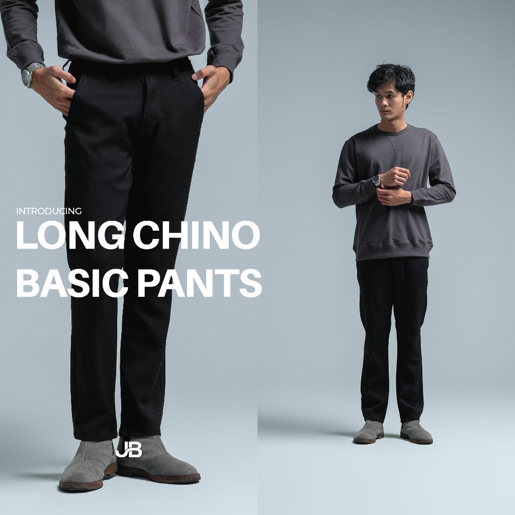 Jual JB - Long Chino Basic Black - Celana Chinos Panjang Pria | Shopee ...