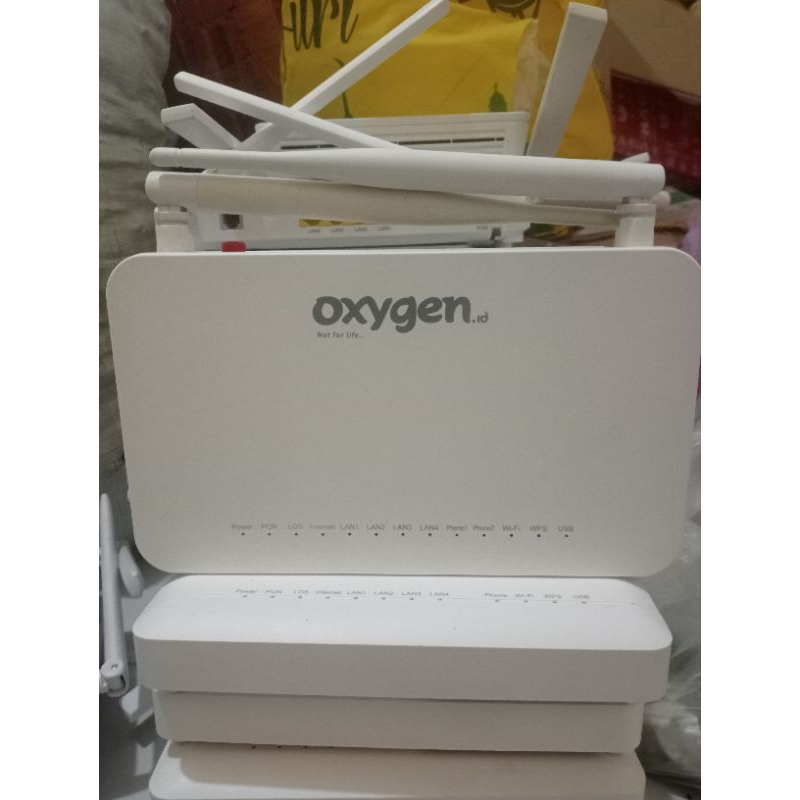Jual modem router ZTE oxsygen f609 port hijau | Shopee Indonesia