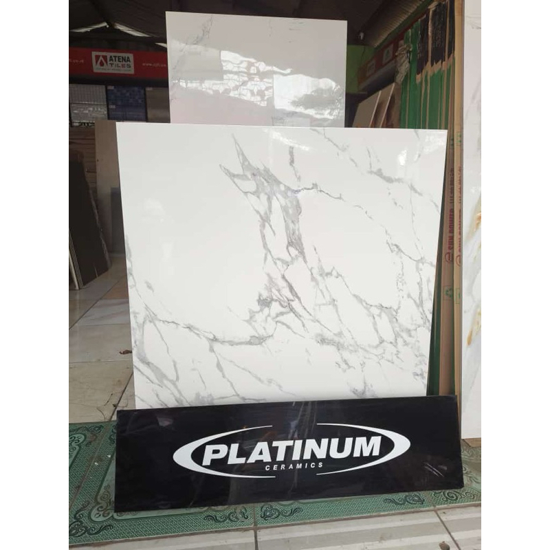 Jual Granite Platinum 80x80 Carrara | Shopee Indonesia