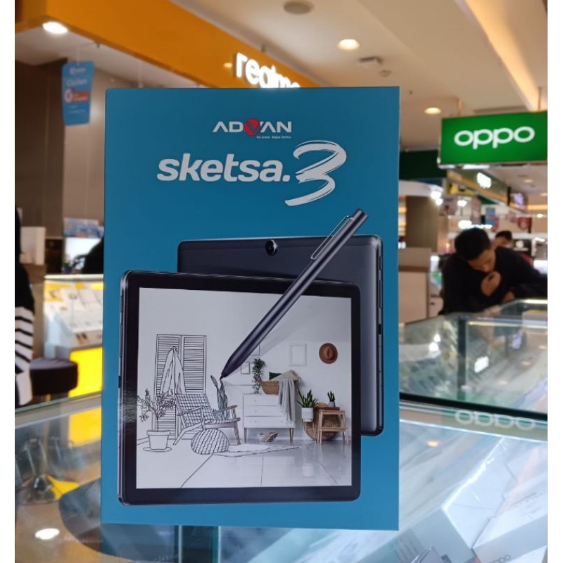 Jual Advan Tab Sketsa-3 6/128GB Gray (BNIB) Free Stylus Pen & Keyboard ...