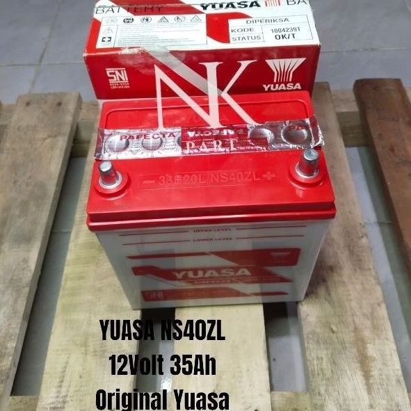 Jual Aki Mobil Yuasa NS40ZL Basah Daihatsu Ayla, Sigra, Sirion YRV, Ceria | Shopee Indonesia