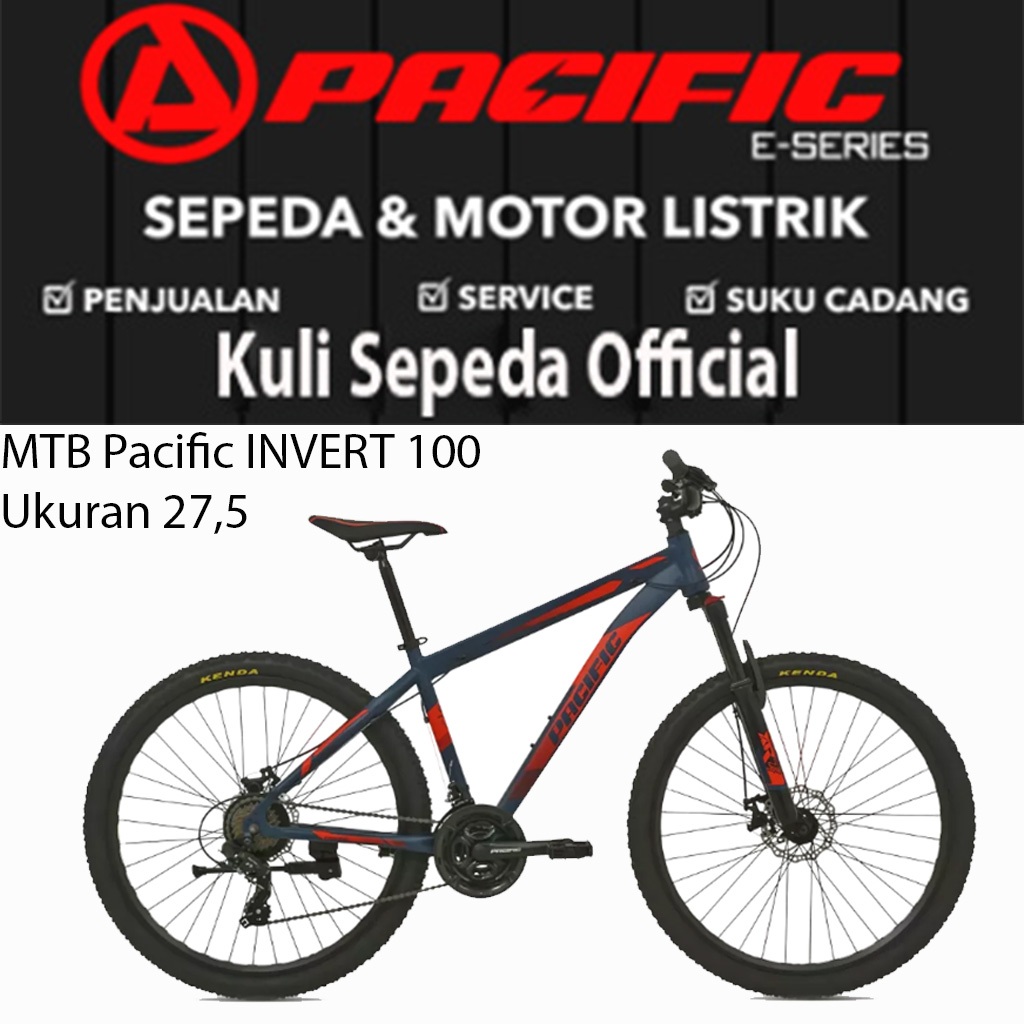 Jual Sepeda MTB Pacific INVERT 100 Ukuran 27,5 | Shopee Indonesia