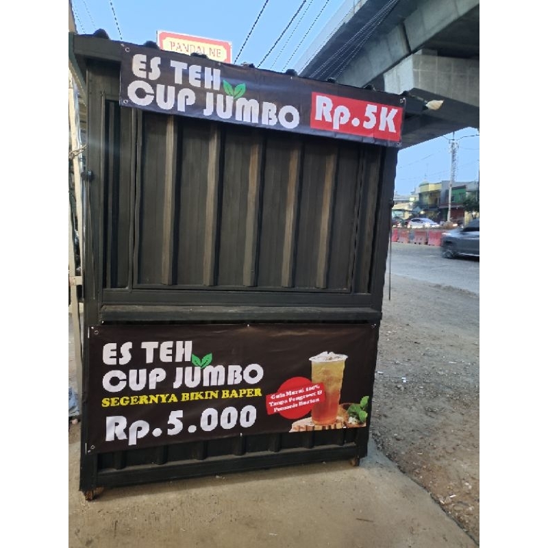 Jual booth container es teh viral | Shopee Indonesia